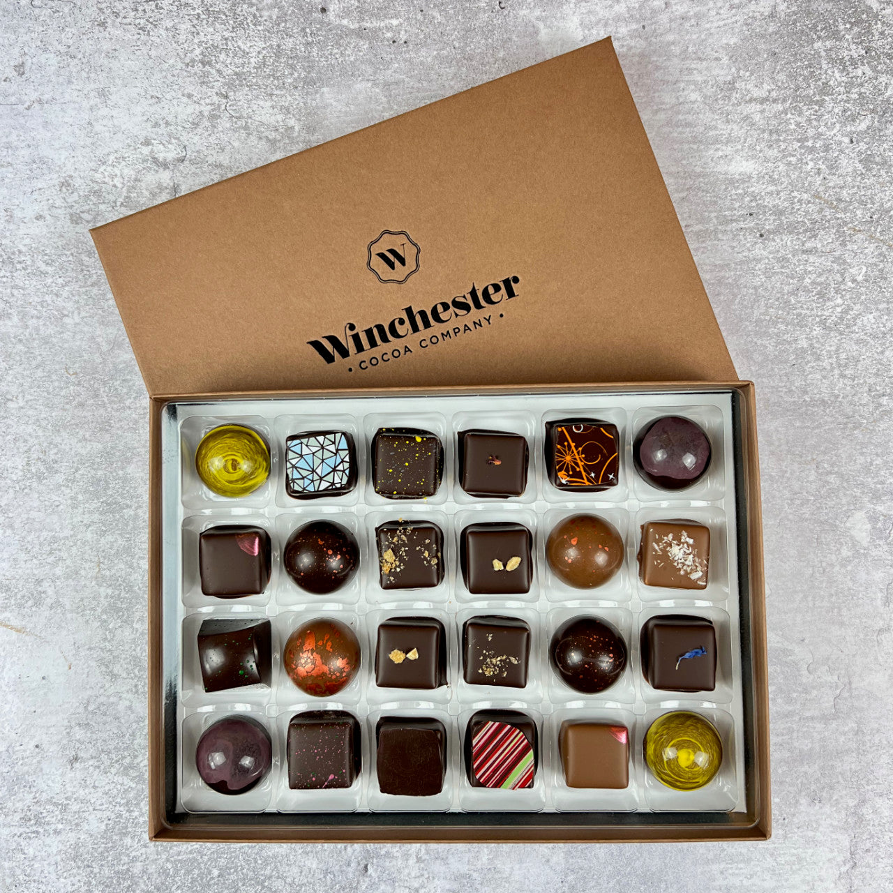 Award winning selection boxes of fine, handmade Chocolates - Winchester ...