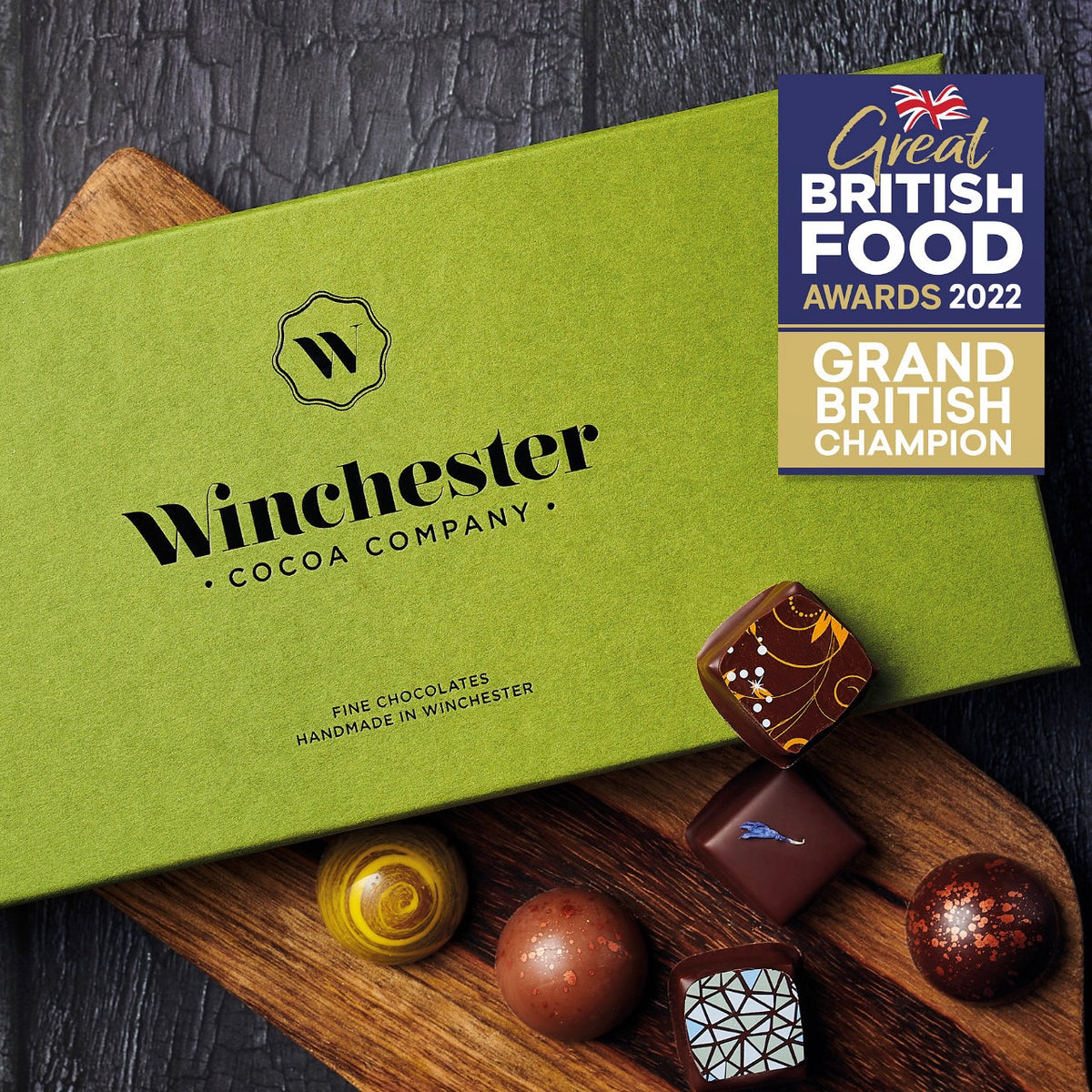Award winning selection boxes of fine, handmade Chocolates – Winchester ...